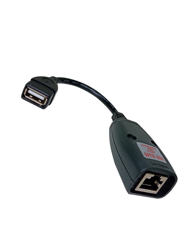 ADAPTADOR EXTENSOR USB RJ45 KAP10