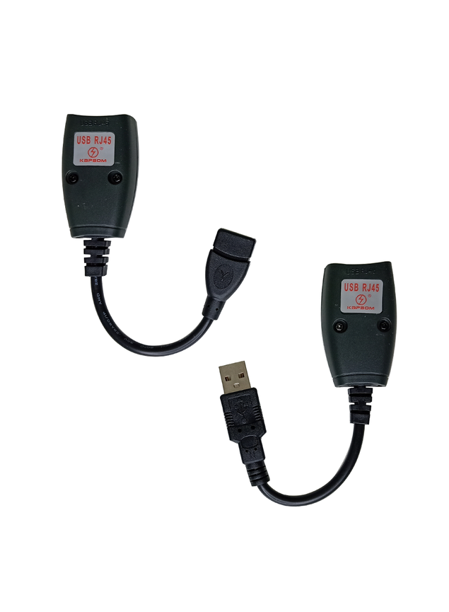 ADAPTADOR EXTENSOR USB RJ45 KAP10