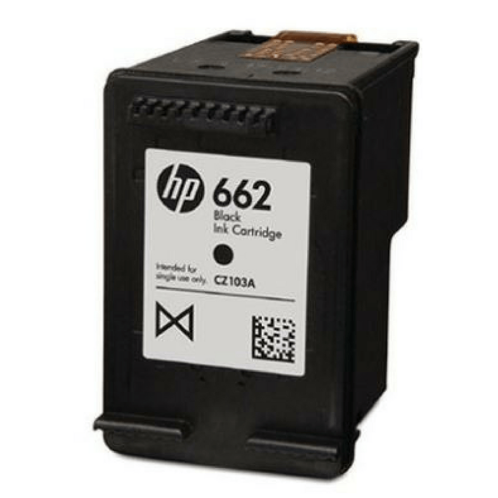 Cartucho de Tinta HP 662 Preto Original